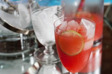 Watermelon Saffron Cooler